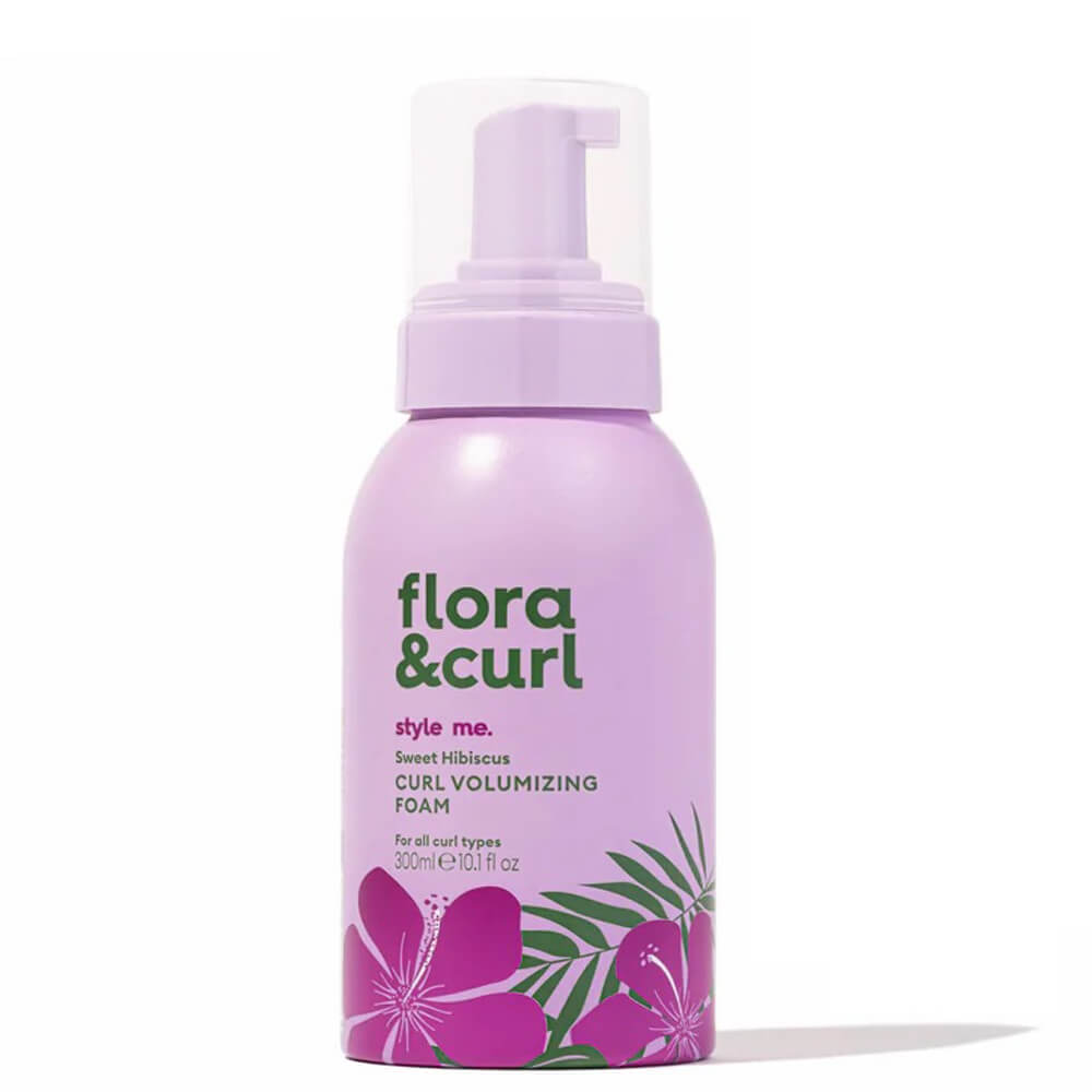Flora & Curl Sweet Hibiscus Curl Volumizing Foam – Stylingová pěna 300 ...