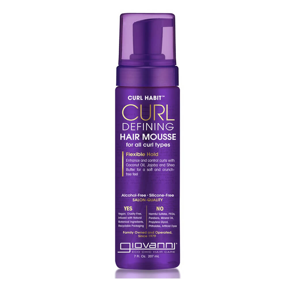 Giovanni Curl Habit Curl Defining Hair Mousse 207 ml – Kudrnaté vlasy