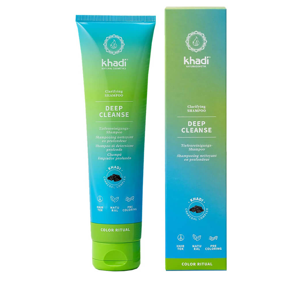 Khadi šampon Deep Cleanse hloubkově čistící 150 ml – Kudrnaté vlasy
