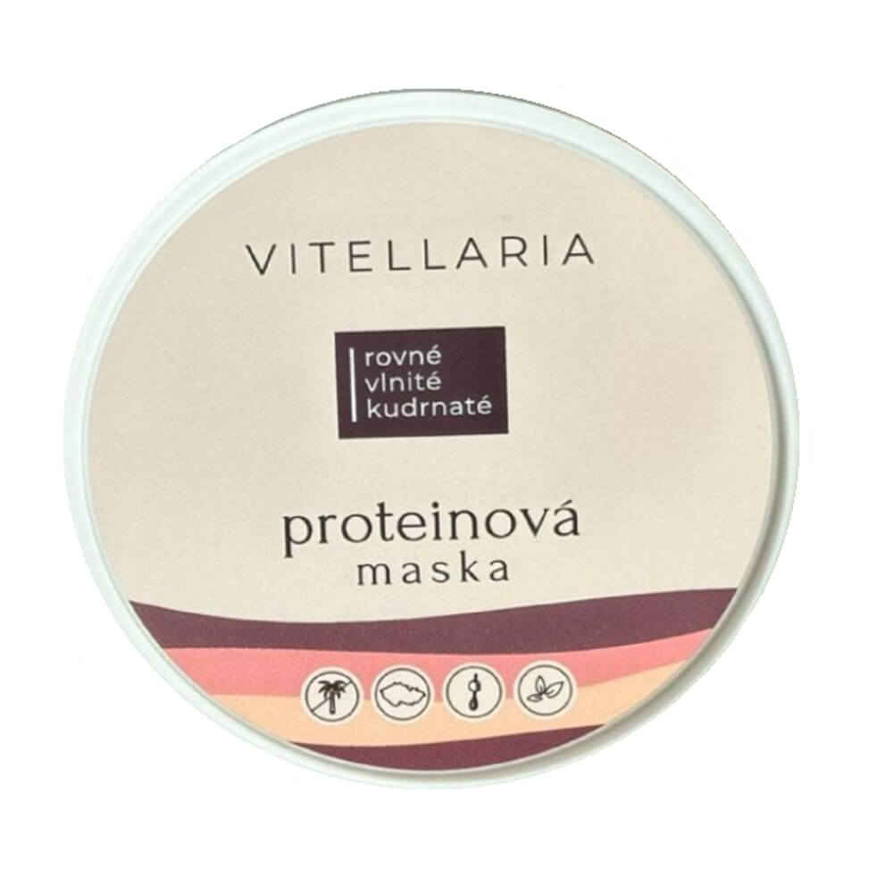 Vitellaria proteinová maska – Kudrnaté vlasy
