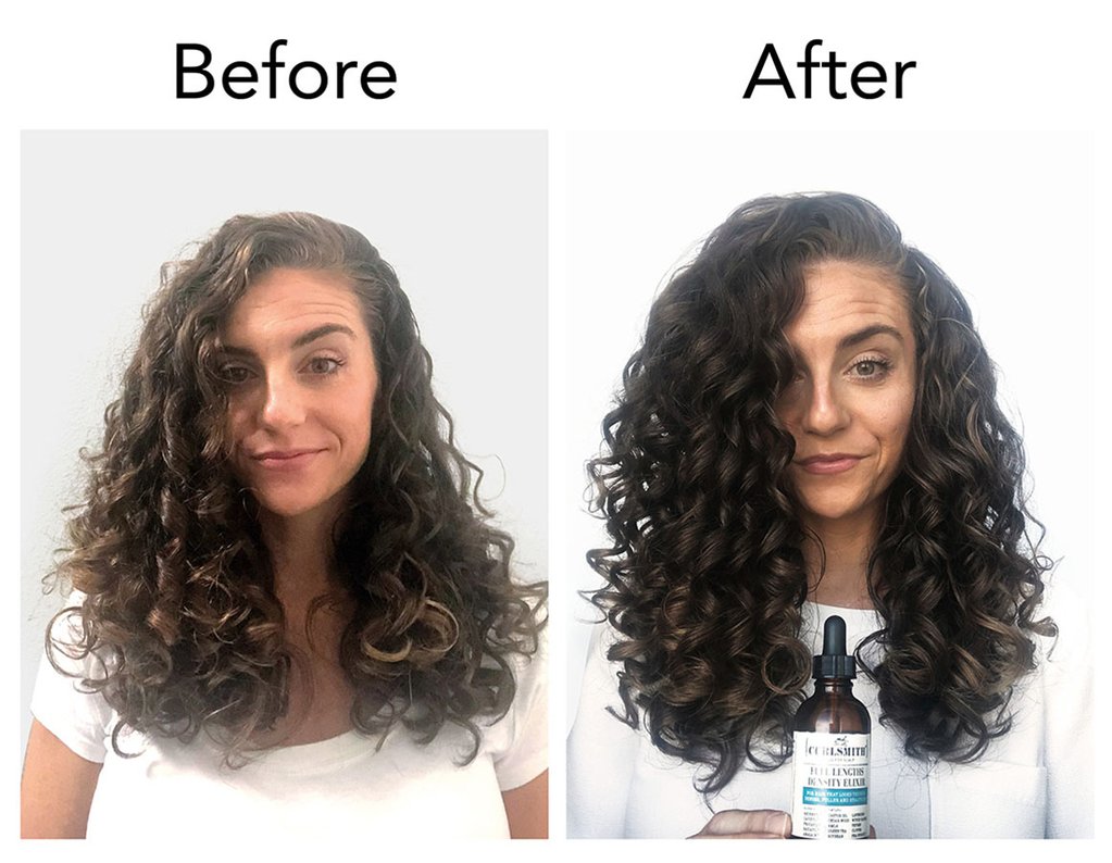 Curlsmith Full Lenghts Density Elixir – Noční sérum pro růst a hustotu vlasů 60 ml – Kudrnaté vlasy