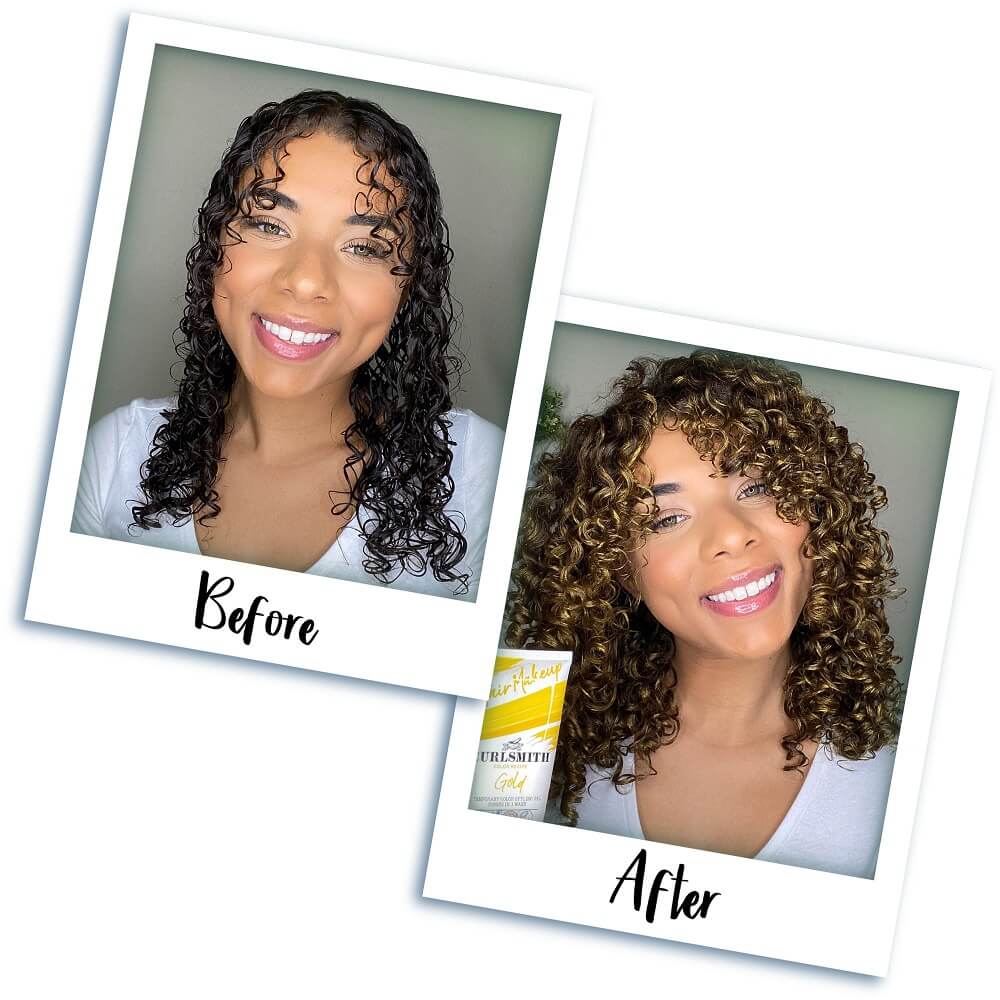 Curlsmith Hair Makeup Gold – Kudrnaté vlasy