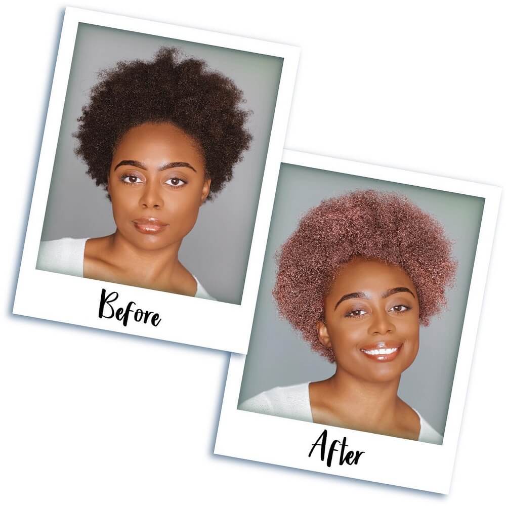 Curlsmith Hair Makeup Rose Gold – Kudrnaté vlasy