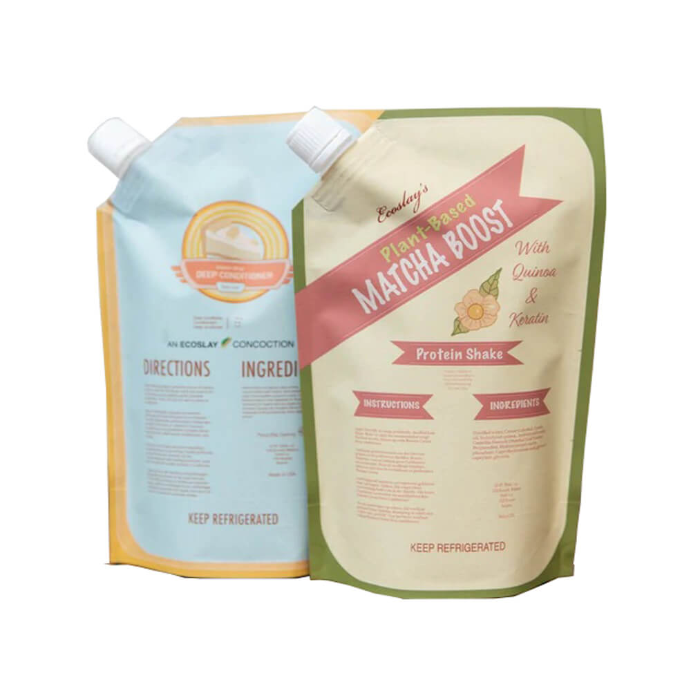 Ecoslay Balance Bundle – Sada masek na vlasy 472 ml – Kudrnaté vlasy