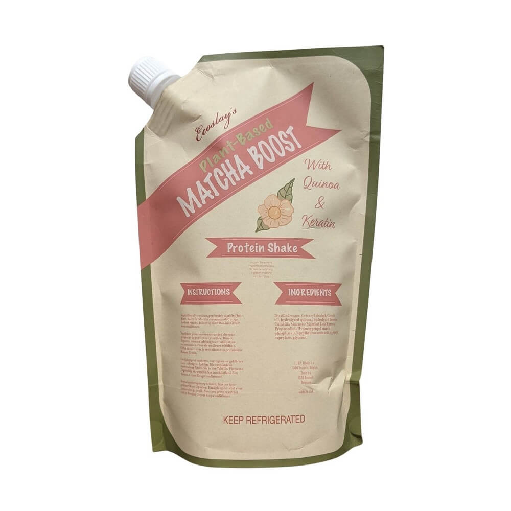 Ecoslay Matcha Boost – Proteinová výživa – Kudrnaté vlasy