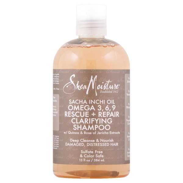 Shea Moisture Sacha Inchi Oil Rescue & Repair Clarifying Shampoo – Hlo ...