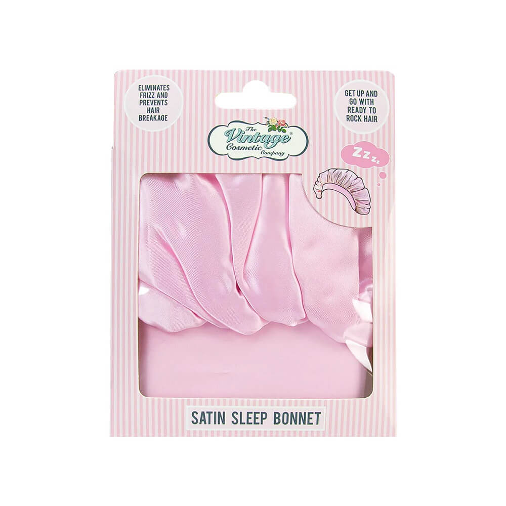 The Vintage Cosmetic Company Satin Sleep Bonnet – Čepec na spaní ...