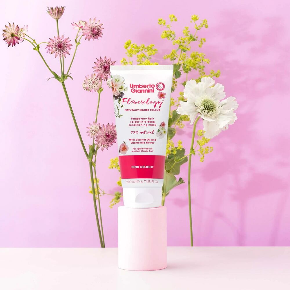 Umberto Giannini Flowerology Temporary Colour Mask – Pink Delight 200 ...